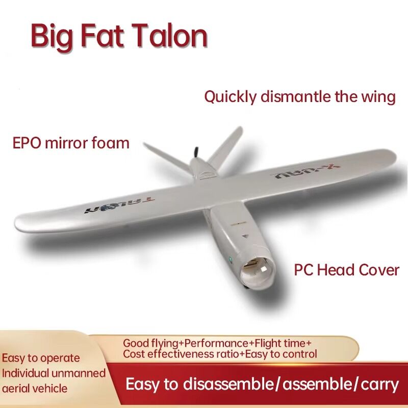 X-UAV Big Fat Talon FPV Remote Control Plane RC Airplane Drone ...